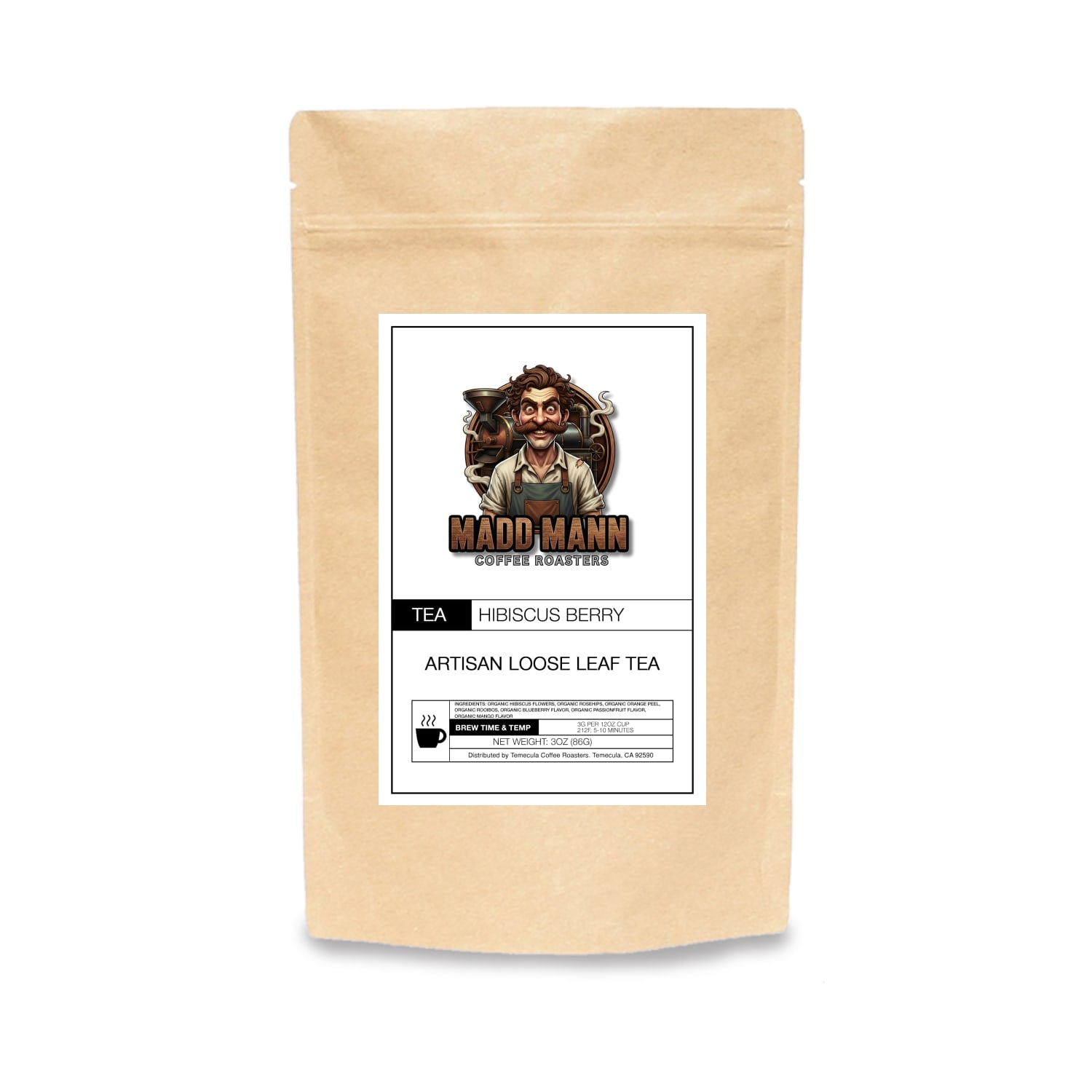 Hibiscus Berry Tea – Madd Mann Coffee Roasters